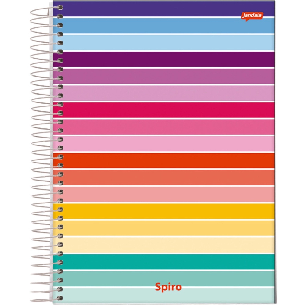 Caderno Espiral Universitário 80 Folhas Spiro - Jandaia